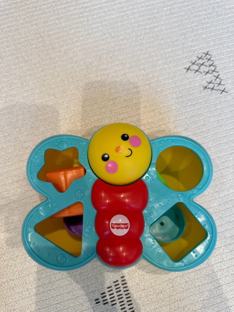 Fisher Price Butterfly Shape Sorter - Your Children's Motor Educational ...