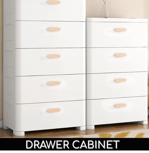 [FREE DELIVERY] 57cm 45cm White Cabinet Storage Cabinet / Drawer ...