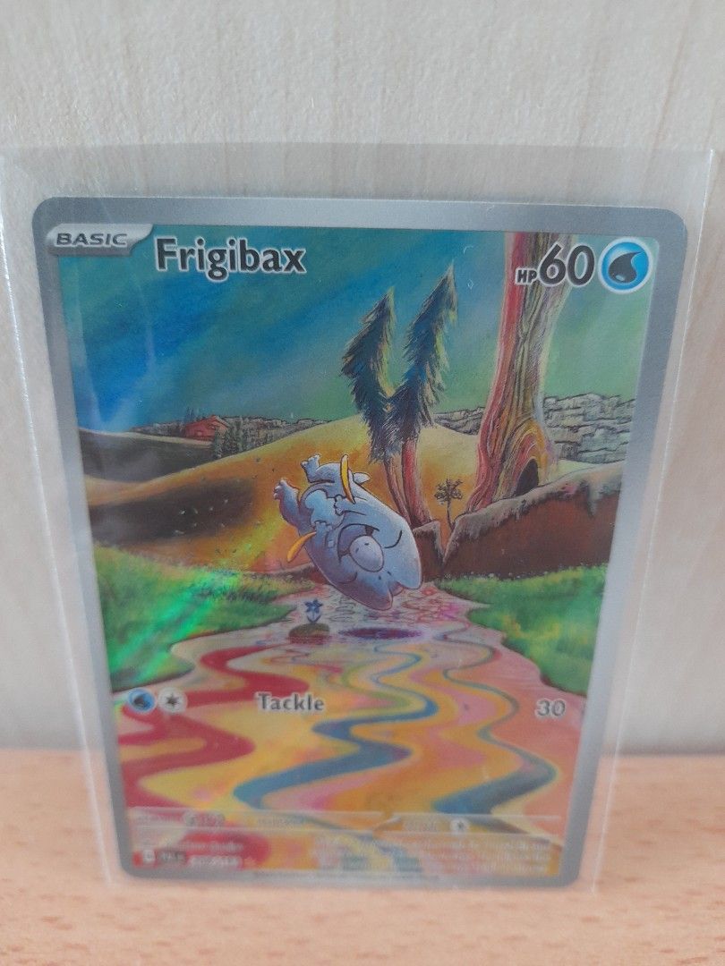 Frigibax AR 208/193 paldea evolved, Everything Else on Carousell
