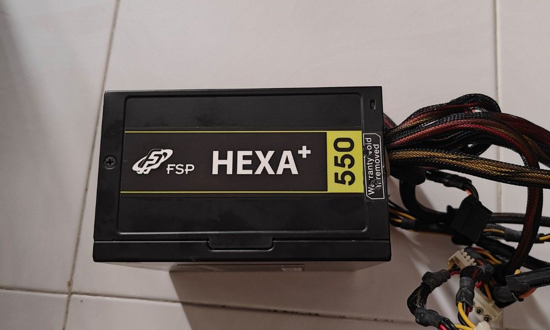 FSP HEXA+ 550W PSU, Computers & Tech, Parts & Accessories, Computer ...