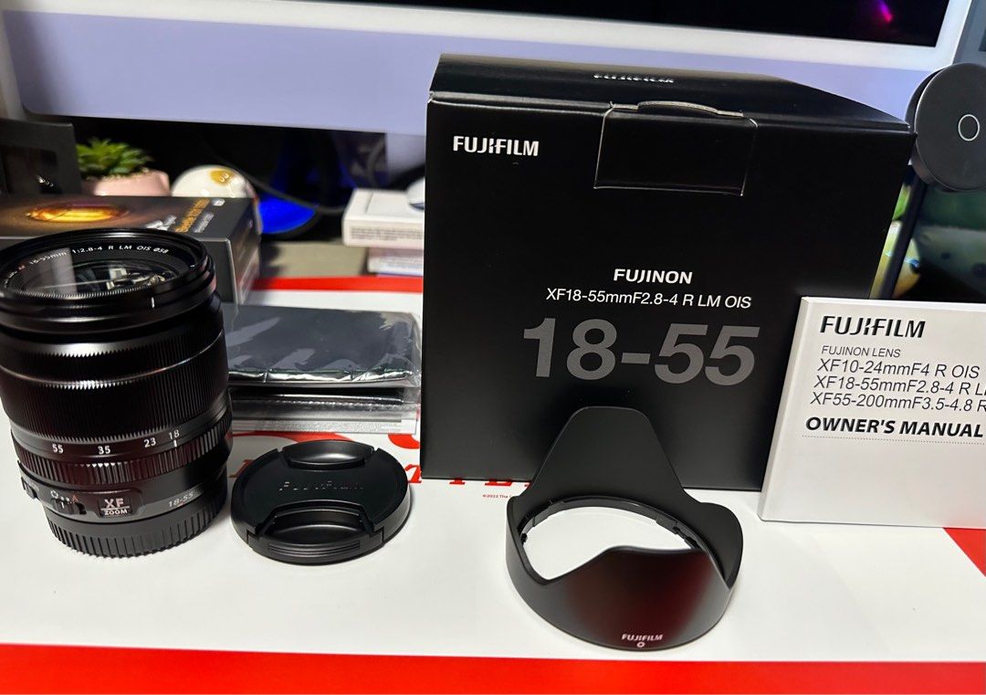 Fujifilm XF 18-55 box set, Photography, Lens & Kits on Carousell