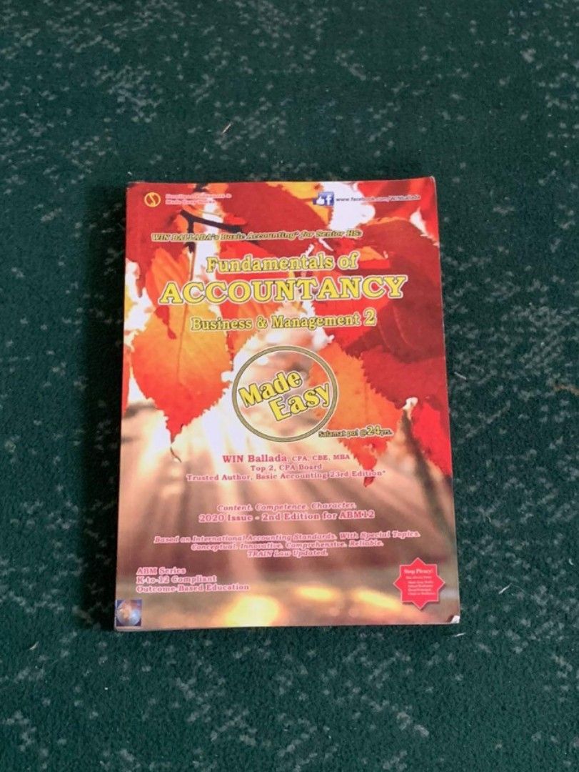 Fundamentals of Accountancy Business and Management 2 by Win Ballada on ...