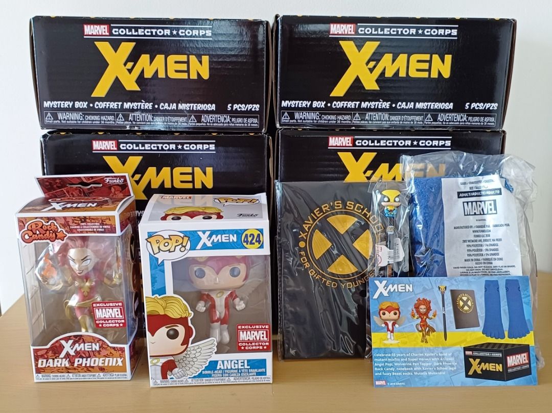 Funko Marvel Collector Corps Subscription Box X-Men Theme on Carousell