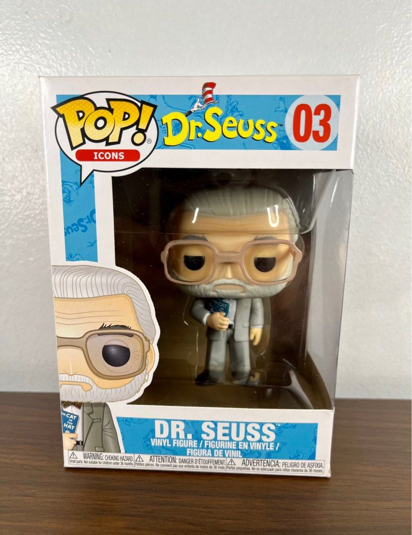 Funko Pop Icons “Dr. Seuss” Vinyl Collectible Figure on Carousell
