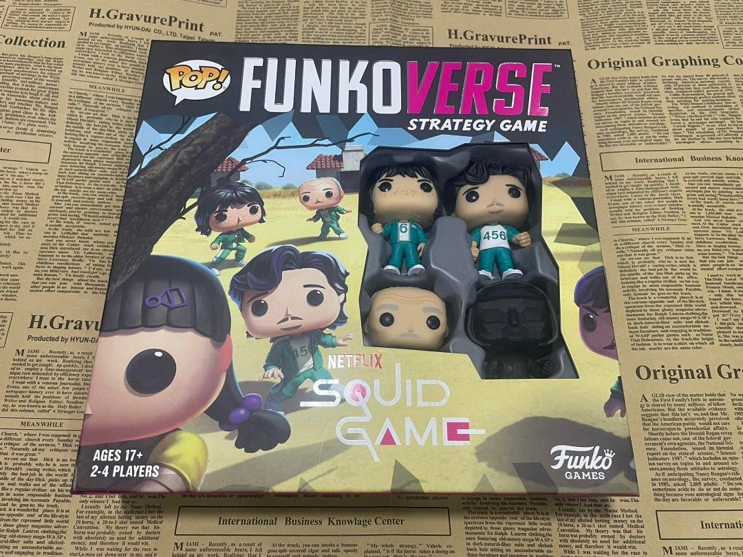 Funko Verse Squid Game 4 pack, Hobbies & Toys, Toys & Games on Carousell
