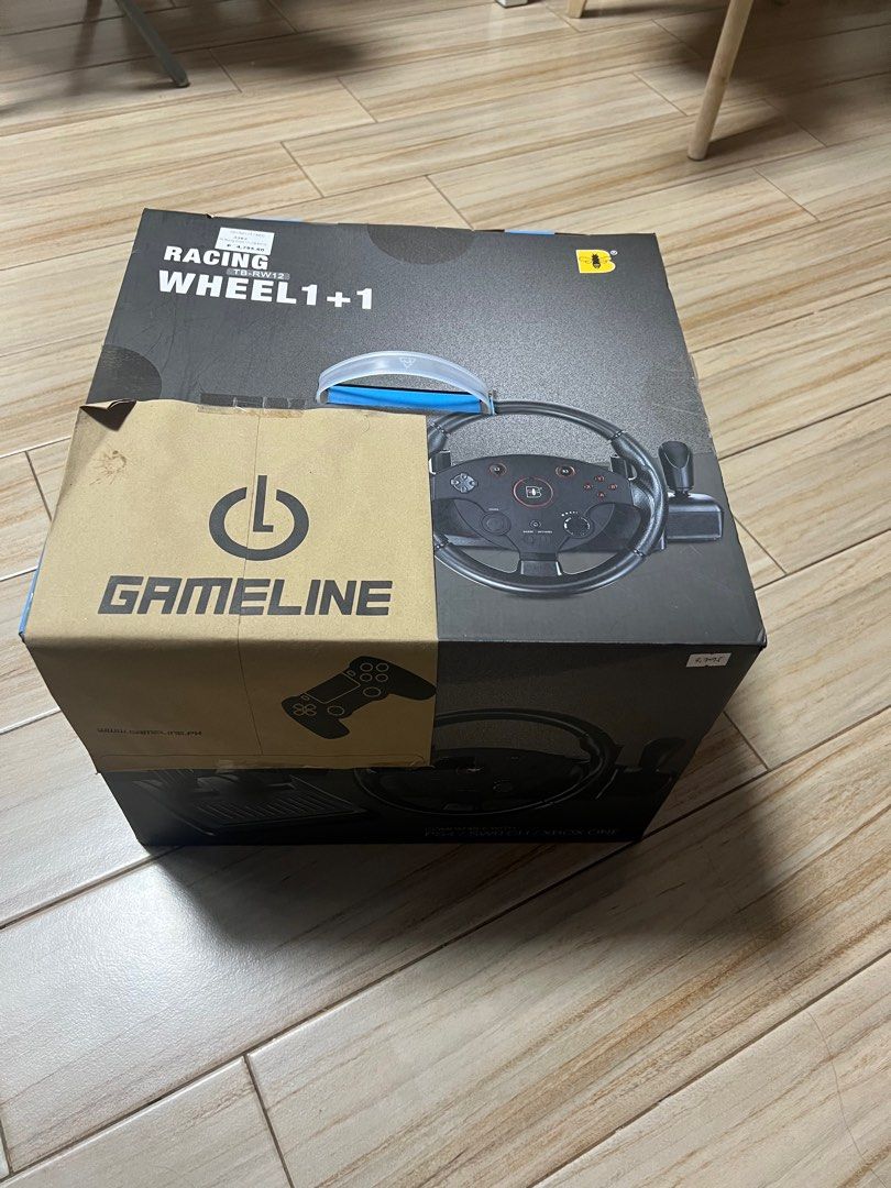 Gameline Bee Racing Wheel 1+1, Video Gaming, Gaming Accessories ...