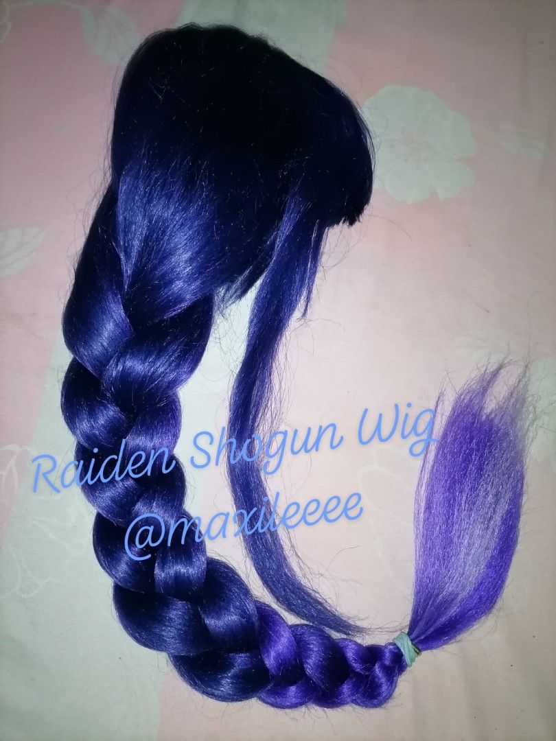 Genshin Raiden Shogun Sword Weapon, Raiden Shogun Wig & Lovelive Nozomi ...