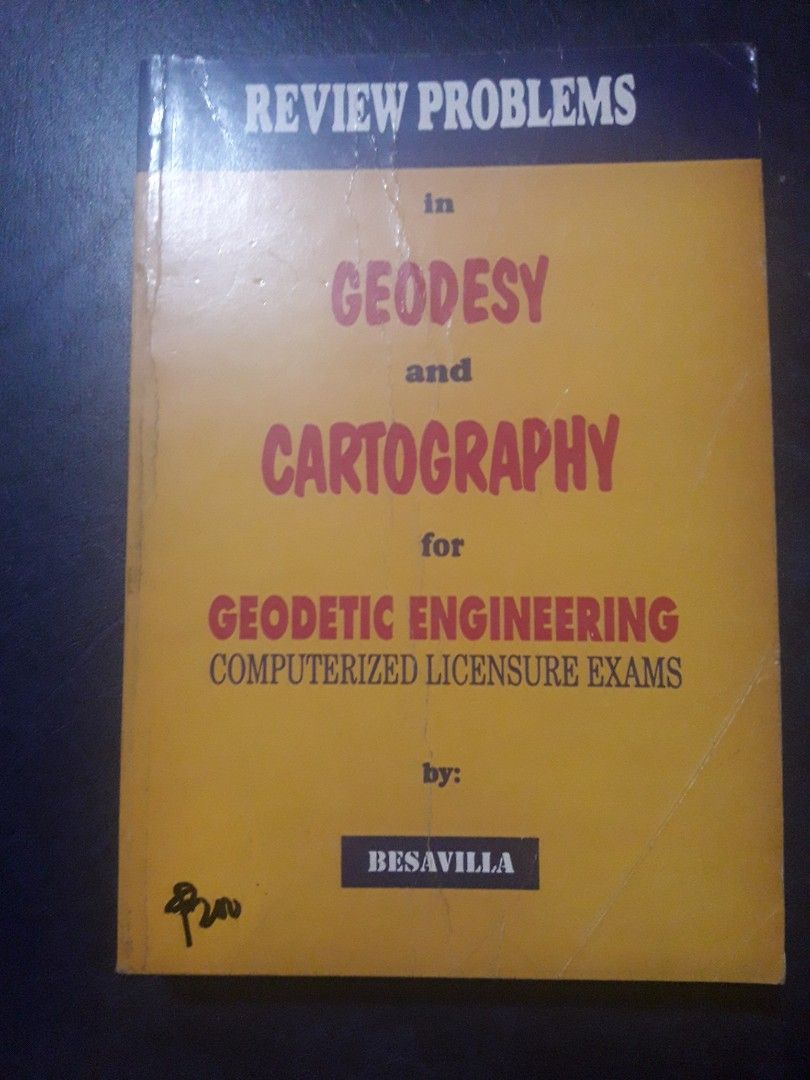 Geodetic engineering books on Carousell