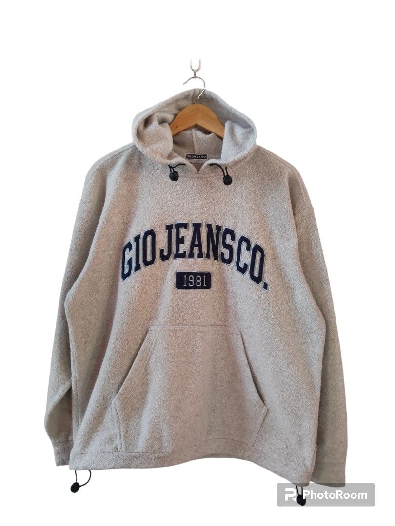 Giordano gio jeans co. 1981 hoodie, Men's Fashion, Tops & Sets, Hoodies ...