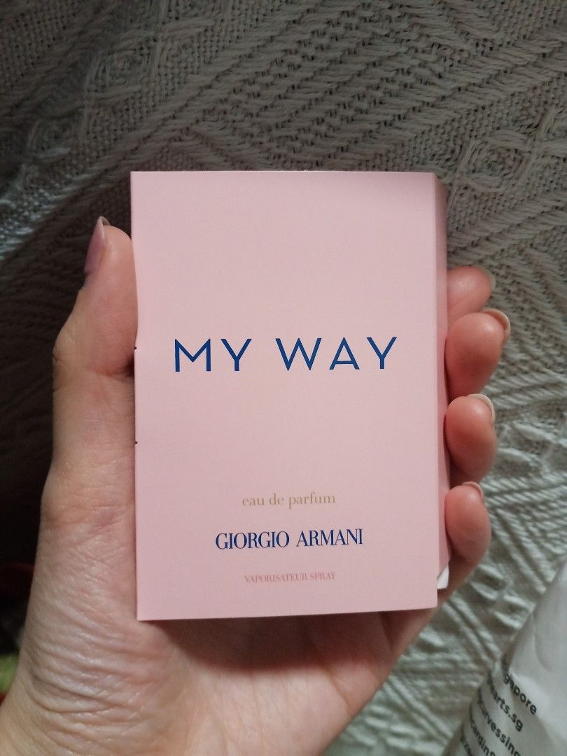 Giorgio Armani My Way EDP fragrance sample, Beauty & Personal Care ...