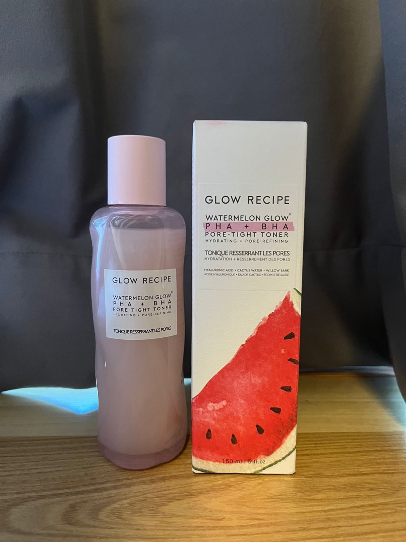 glow recipe watermelon toner and moisturiser, Beauty & Personal Care ...