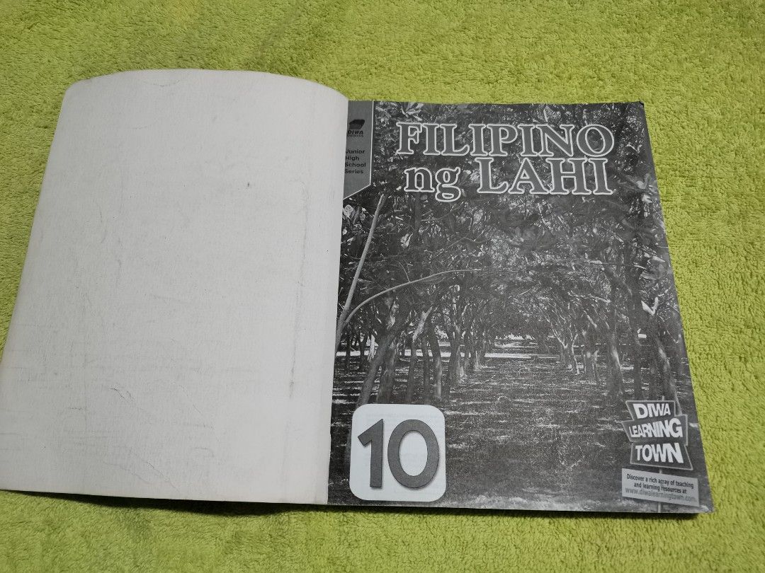 GRADE 10 FILIPINO TEXTBOOK, Hobbies & Toys, Books & Magazines ...