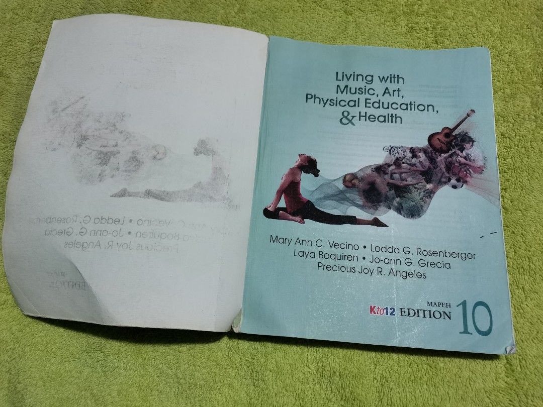 Grade 10 MAPEH textbook, Hobbies & Toys, Books & Magazines, Textbooks on Carousell