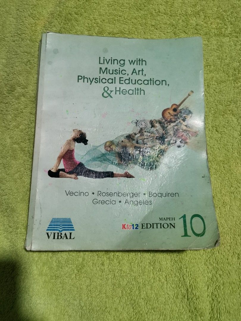 Grade 10 MAPEH textbook, Hobbies & Toys, Books & Magazines, Textbooks on Carousell