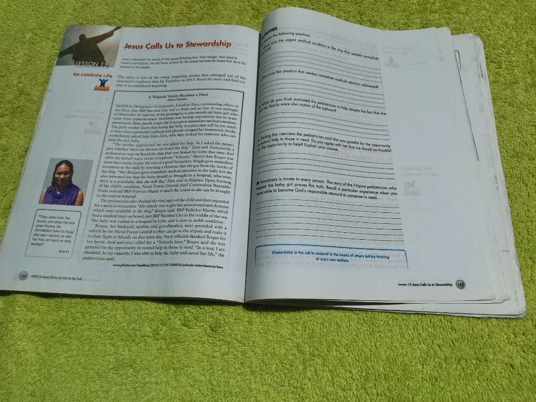 GRADE 10 RELIGION TEXTBOOK, Hobbies & Toys, Books & Magazines ...