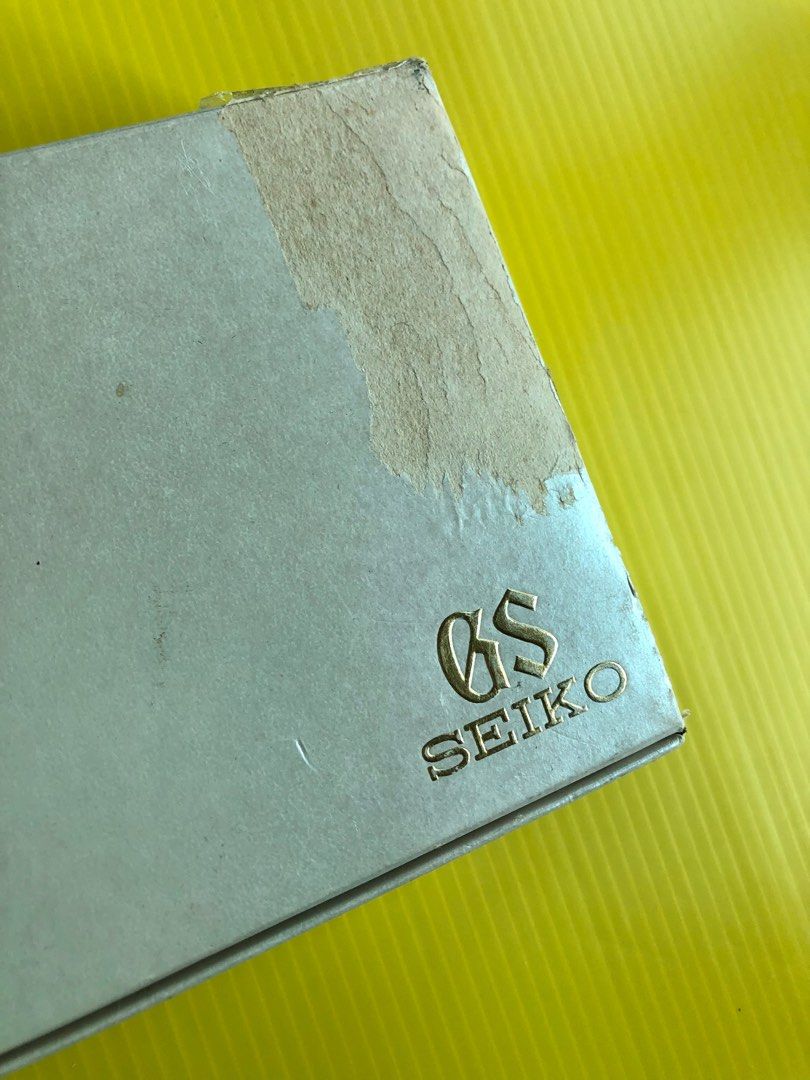 Grand Seiko Vintage Watch Box, Men's Fashion, Watches & Accessories ...
