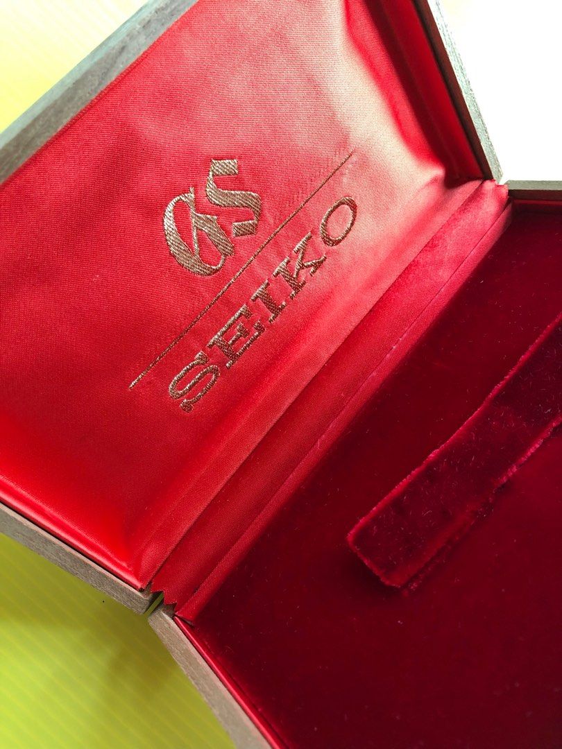 Grand Seiko Vintage Watch Box, Men's Fashion, Watches & Accessories ...