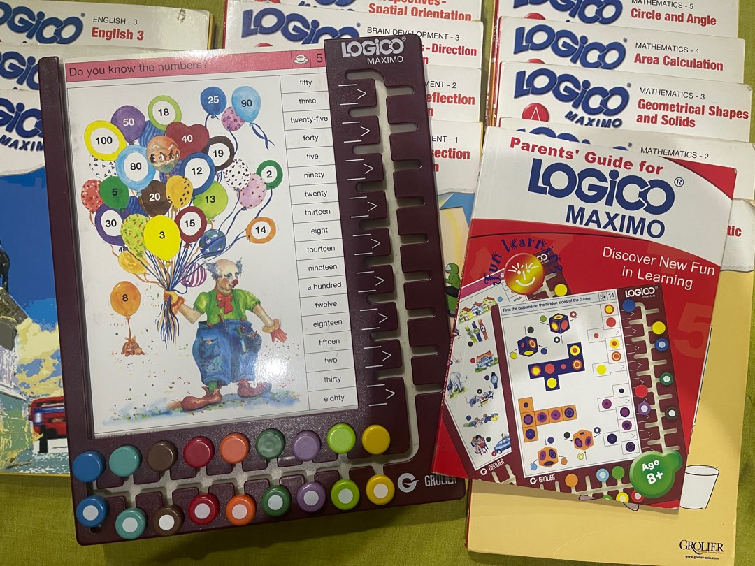 Grolier Logico Maximo, Hobbies & Toys, Books & Magazines, Children's ...