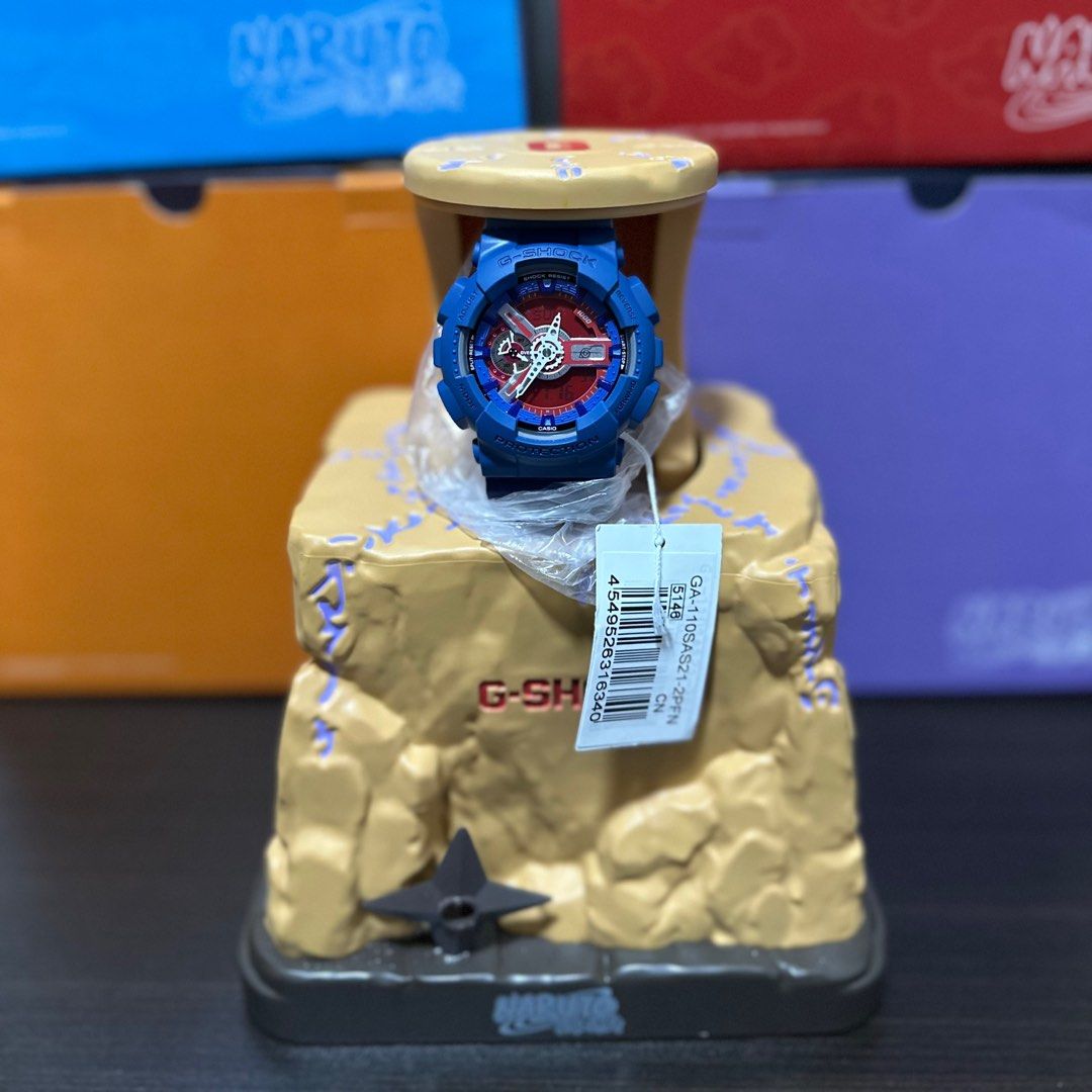 G-Shock NARUTO GA110 DW5600 | G Shock x Naruto NOS Complete Combo, Men ...