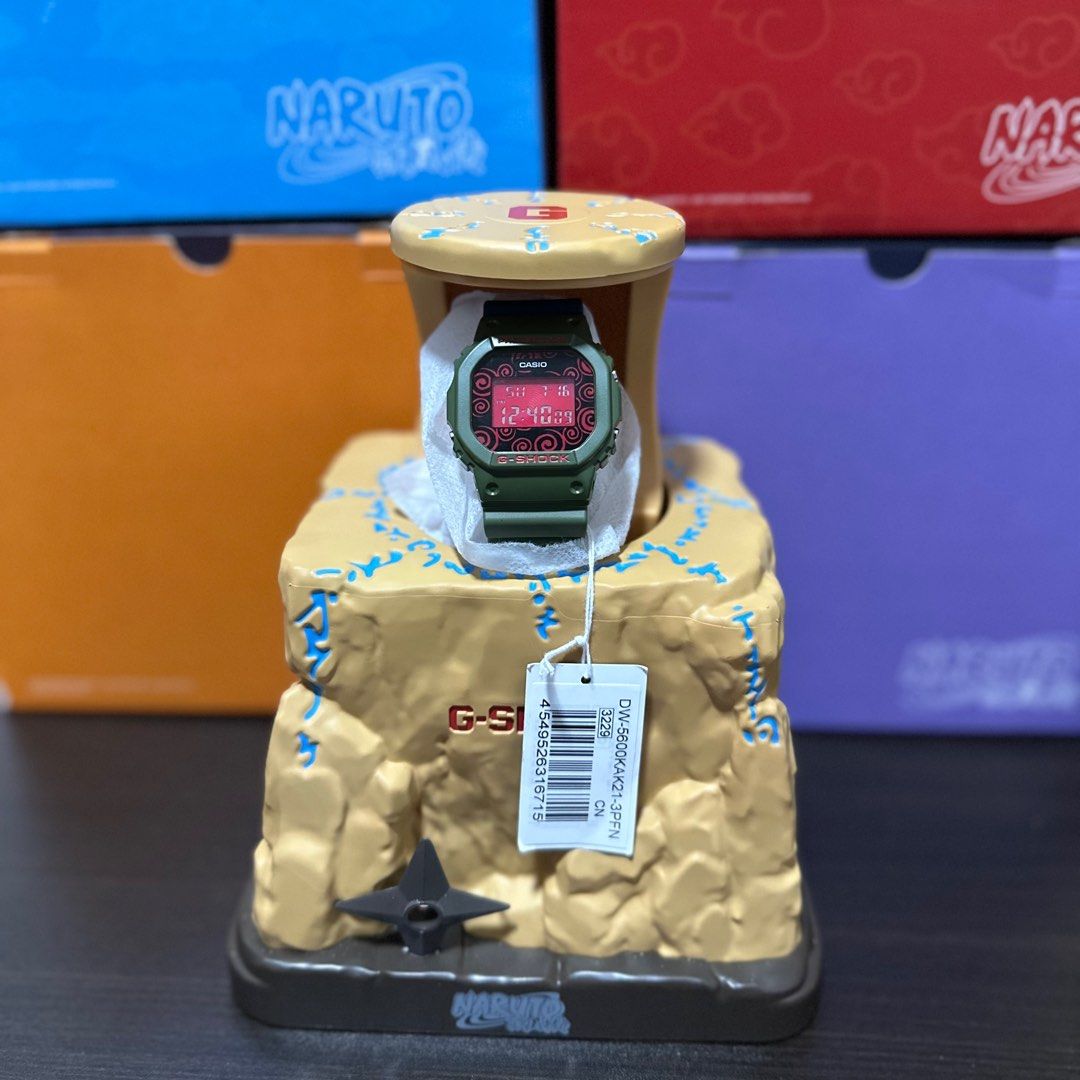 G-Shock NARUTO GA110 DW5600 | G Shock x Naruto NOS Complete Combo, Men ...