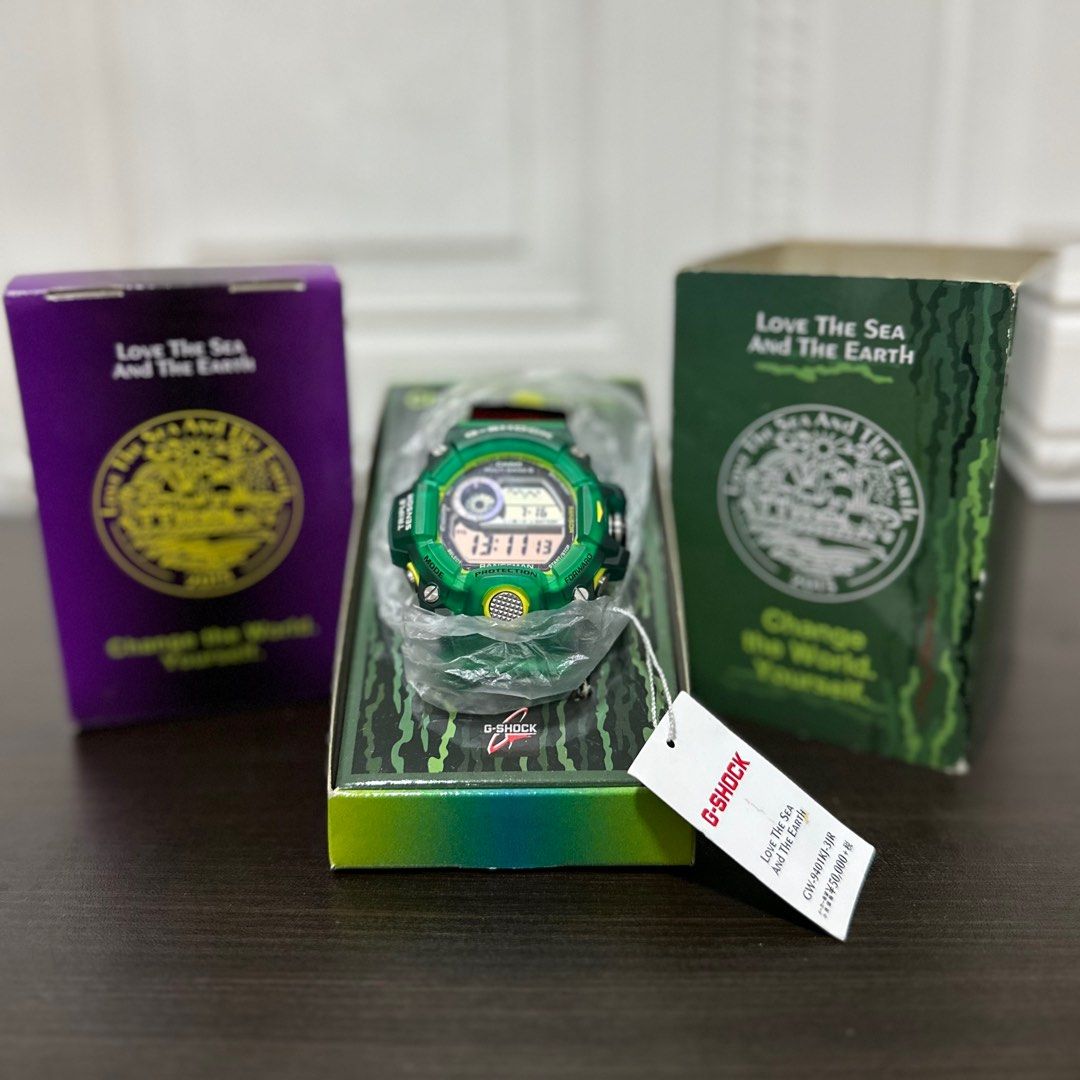 G-Shock RANGEMAN Kakapo Okapi Kasawari Wolverine Green Jelly Bomba NOS ...