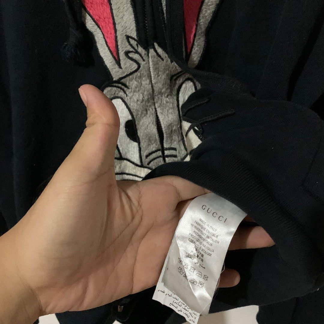 Gucci Bugs Bunny Fullzip Hoodie on Carousell