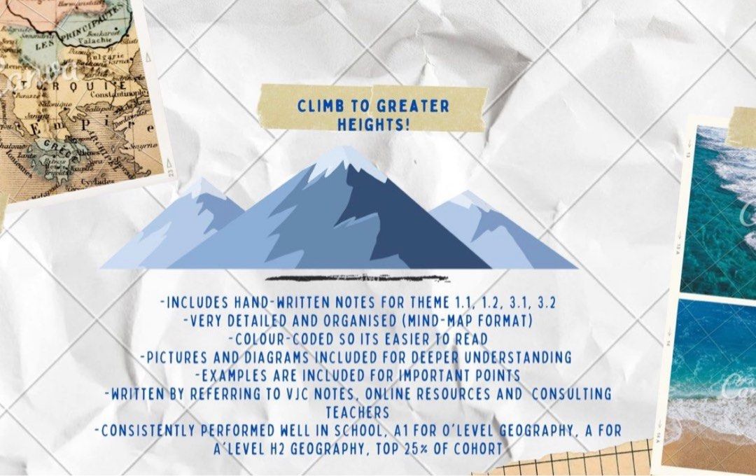 H2 Geog Content Notes (Self-Written, VJC), Hobbies & Toys, Books ...