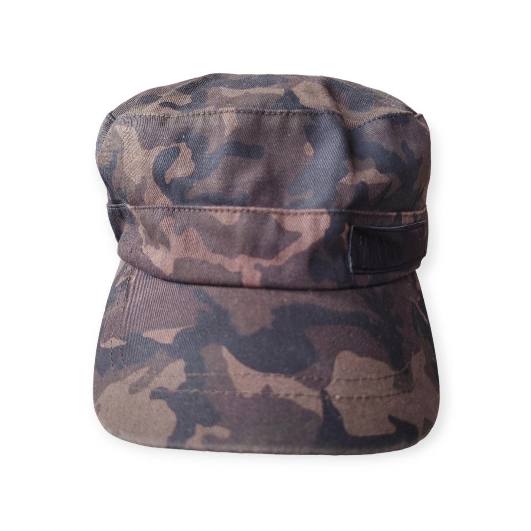 Harley Davidson Motorcycle Motorad Military Cadet Camo Cap Hat ...