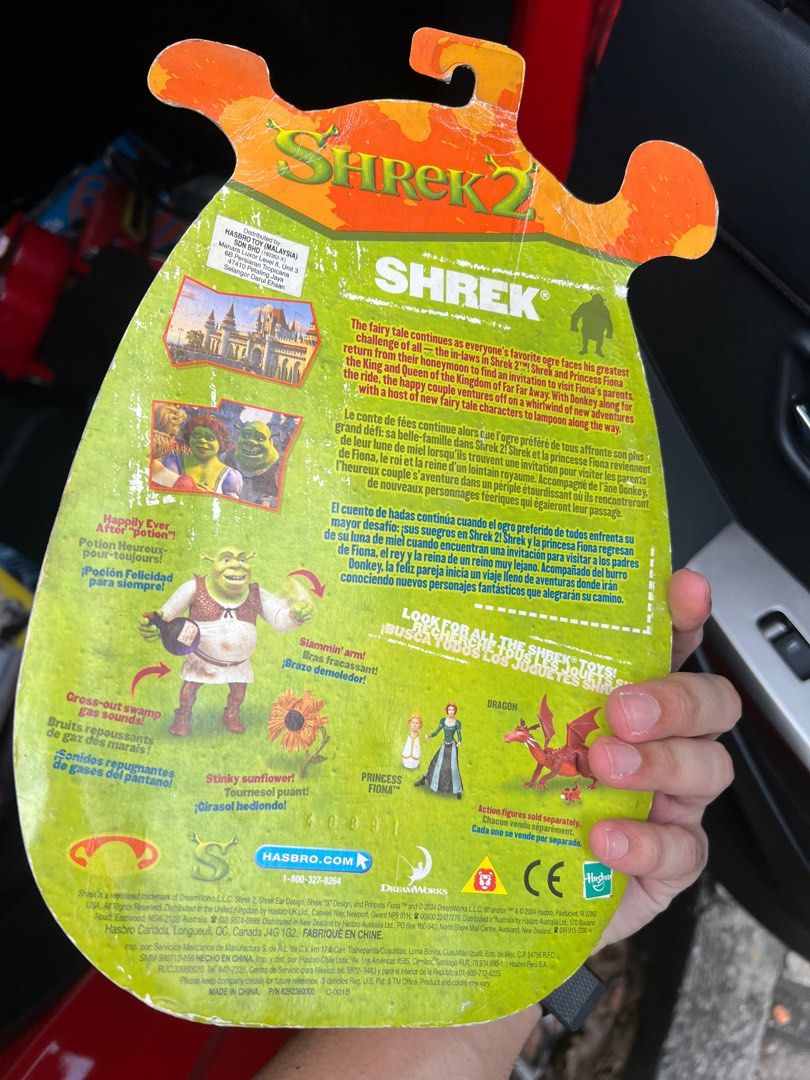 Hasbro Shrek’, Hobbies & Toys, Toys & Games on Carousell