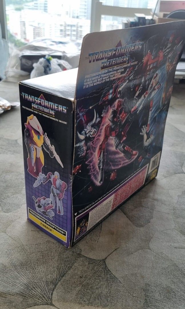 Hasbro Transformer G1 Vintage MISB Pretender Finback, Hobbies & Toys ...