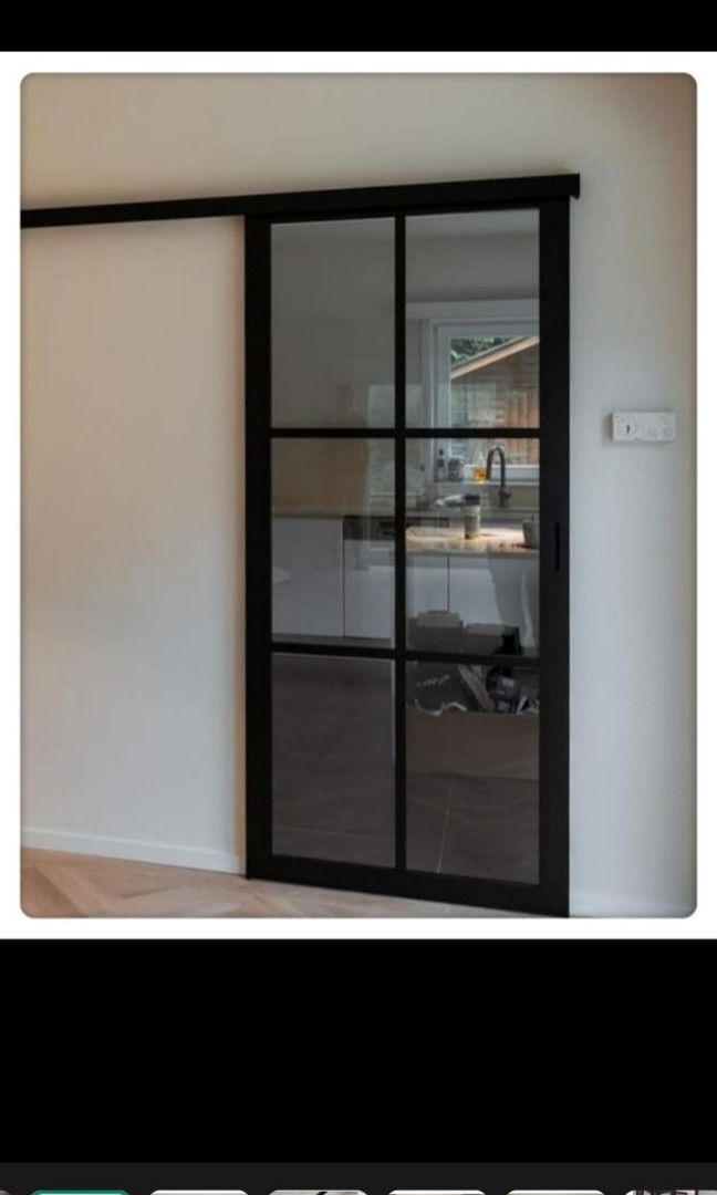 HDB /BTO /HDB RESALE ALUMINIUM Sliding Door, Furniture & Home Living ...