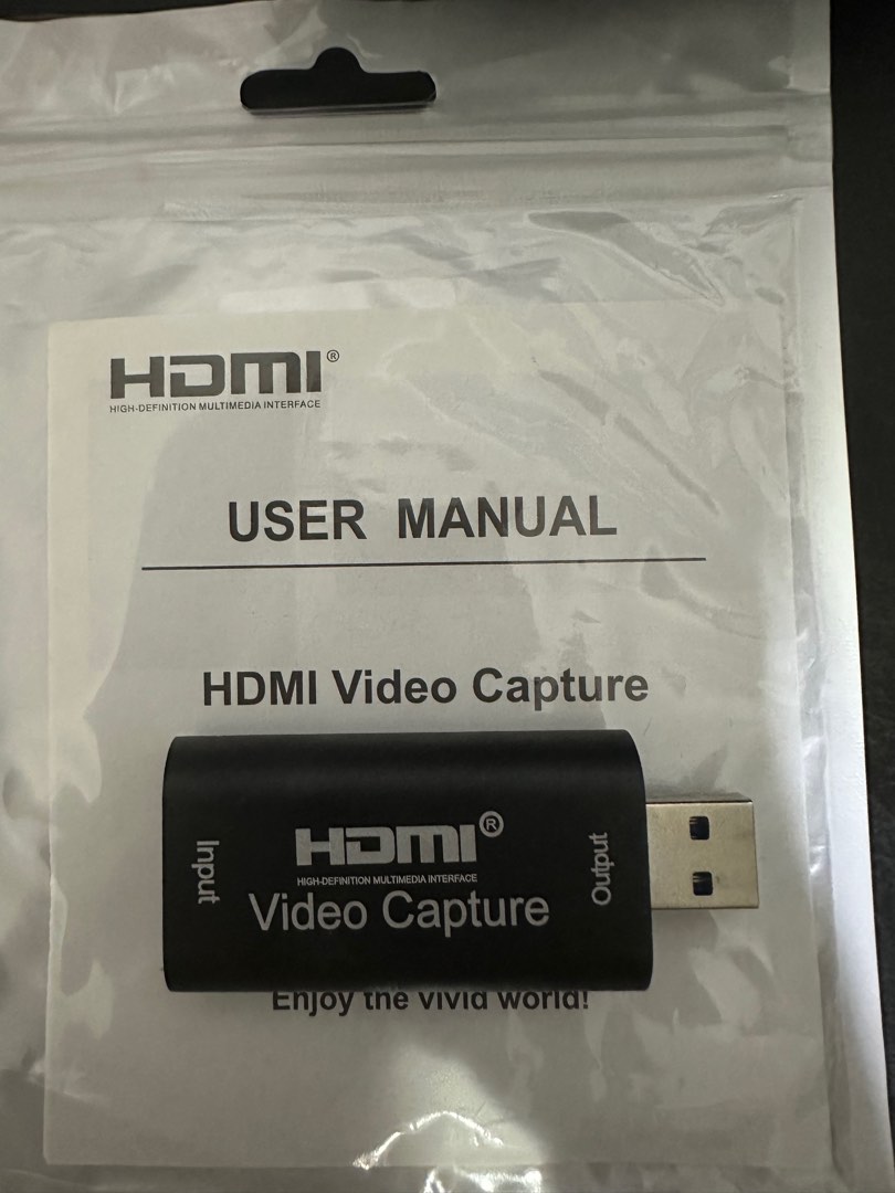 HDMI Video capture, HDMI to USB 3.0, Computers & Tech, Parts ...