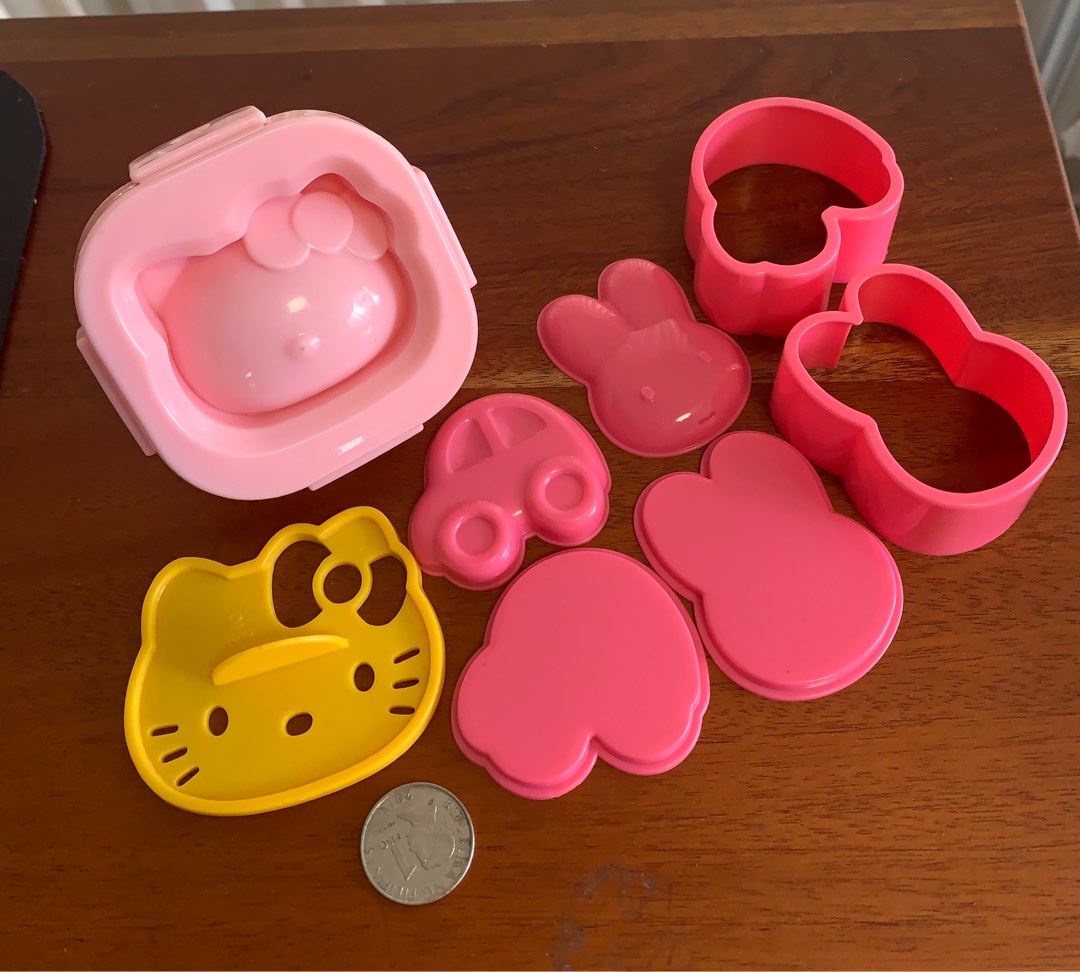 Hello Kitty Bento Tool set- 4 sets, Furniture & Home Living ...