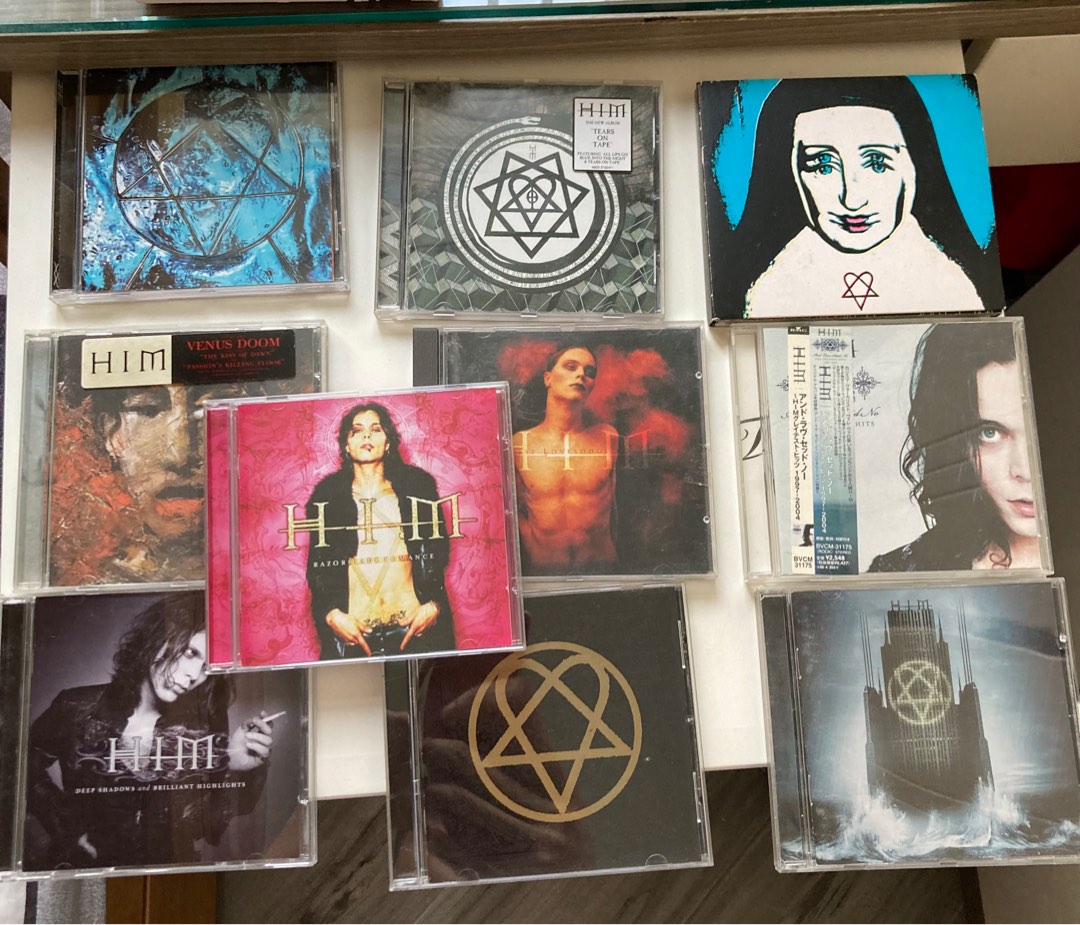 Him cd ville valo 多隻album 全走, 興趣及遊戲, 音樂、樂器 & 配件, 音樂與媒體 - CD 及 DVD ...