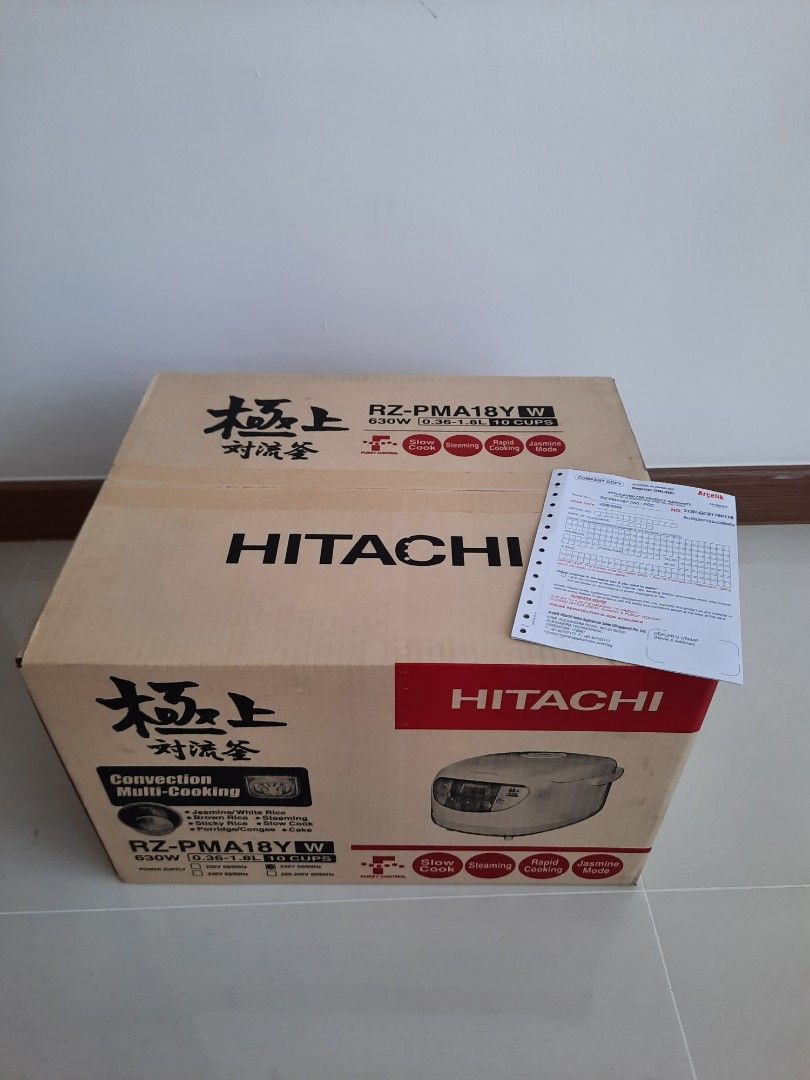 Hitachi Rice Cooker, TV & Home Appliances, Kitchen Appliances, Cookers ...