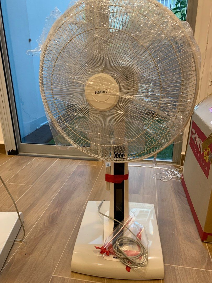 Hitari standing fan with remote, Furniture & Home Living, Lighting ...