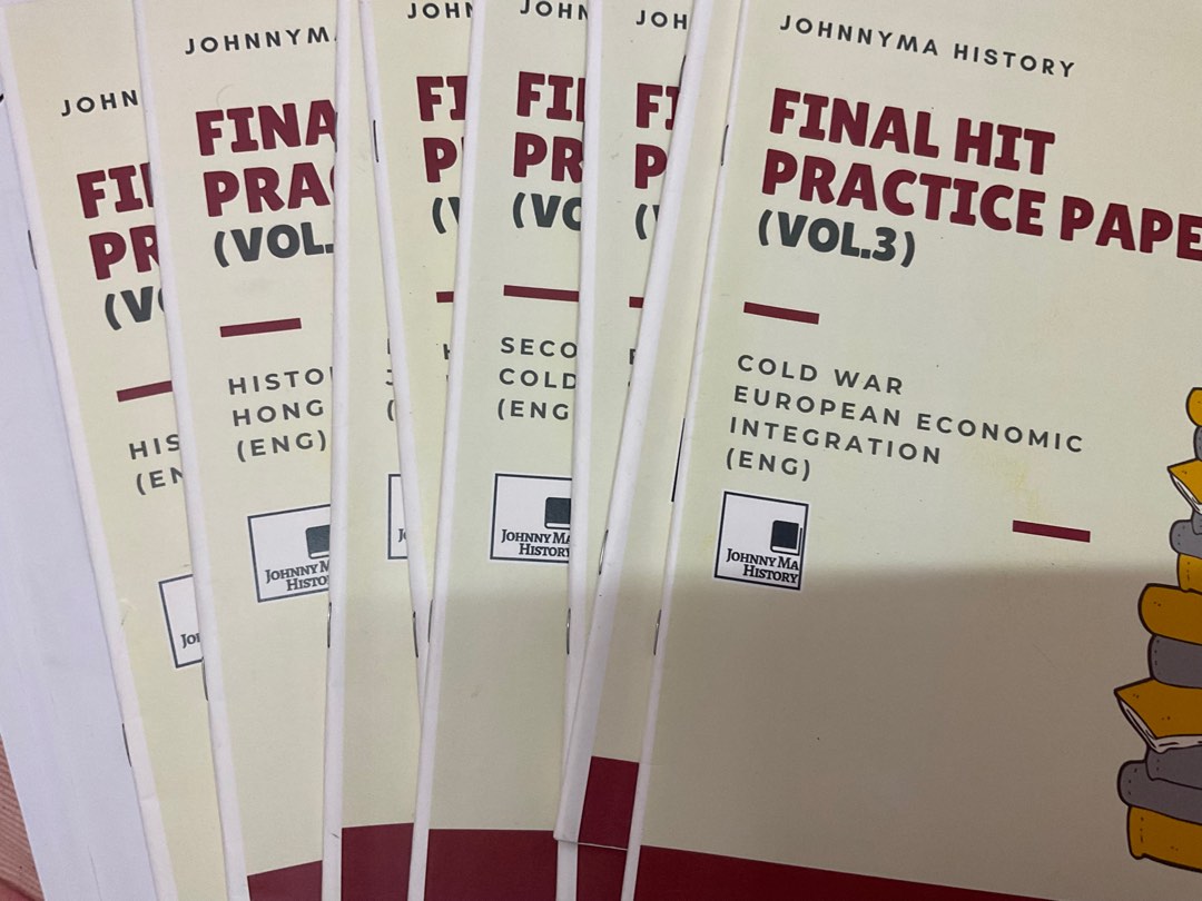 HKDSE Johnny Ma Practice Kit, 興趣及遊戲, 書本 & 文具, 教科書 - Carousell