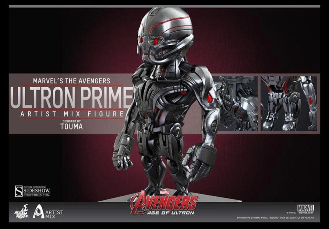 Hot toys Artist as Mix Touma Avengers 2 Age of Ultron Ultron Sentry ...