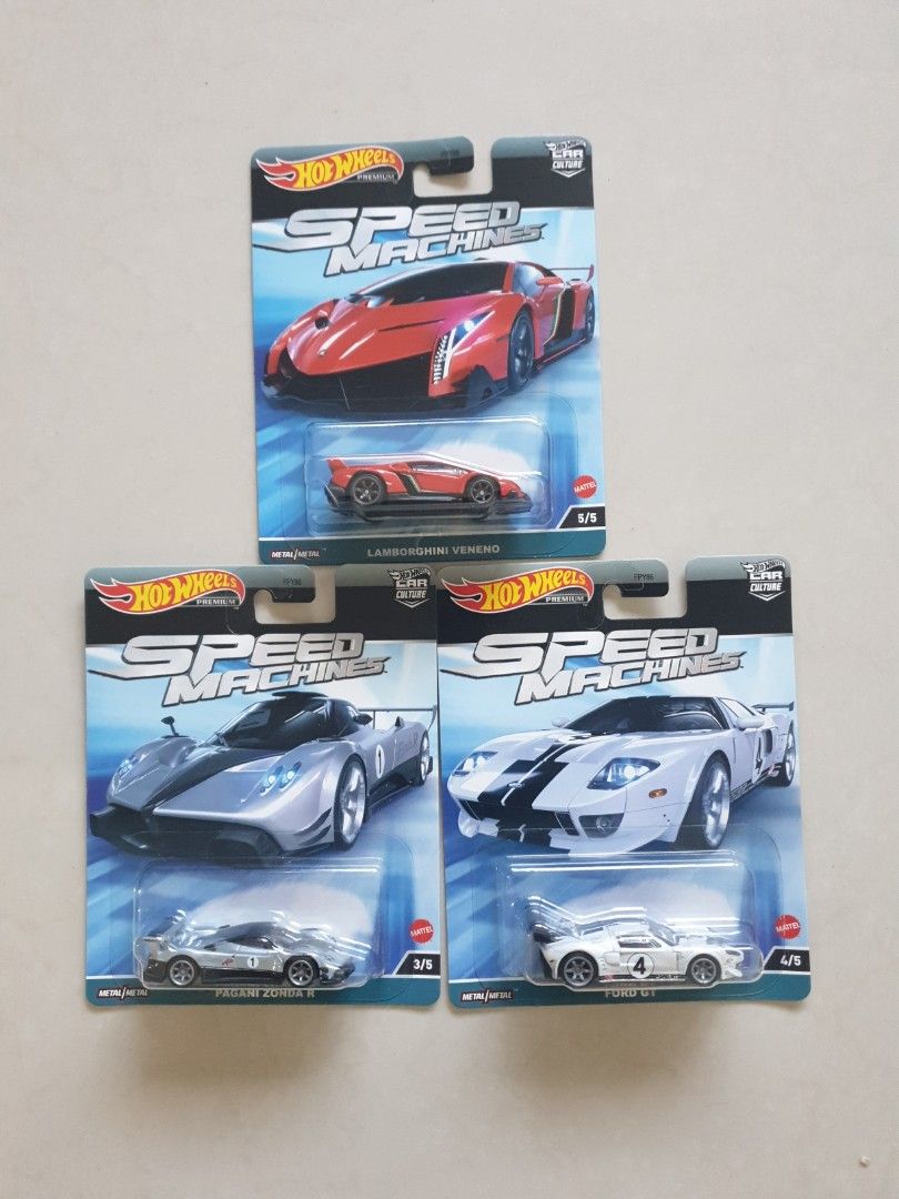 Hotwheels Premium SPEED MACHINES, Hobbies & Toys, Toys & Games on Carousell