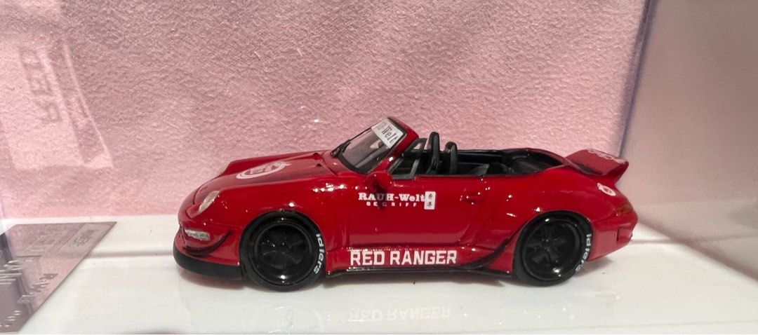 Hpi64 1/64 Porsche RWB Red Ranger Cabriolet New in Box, Hobbies & Toys ...