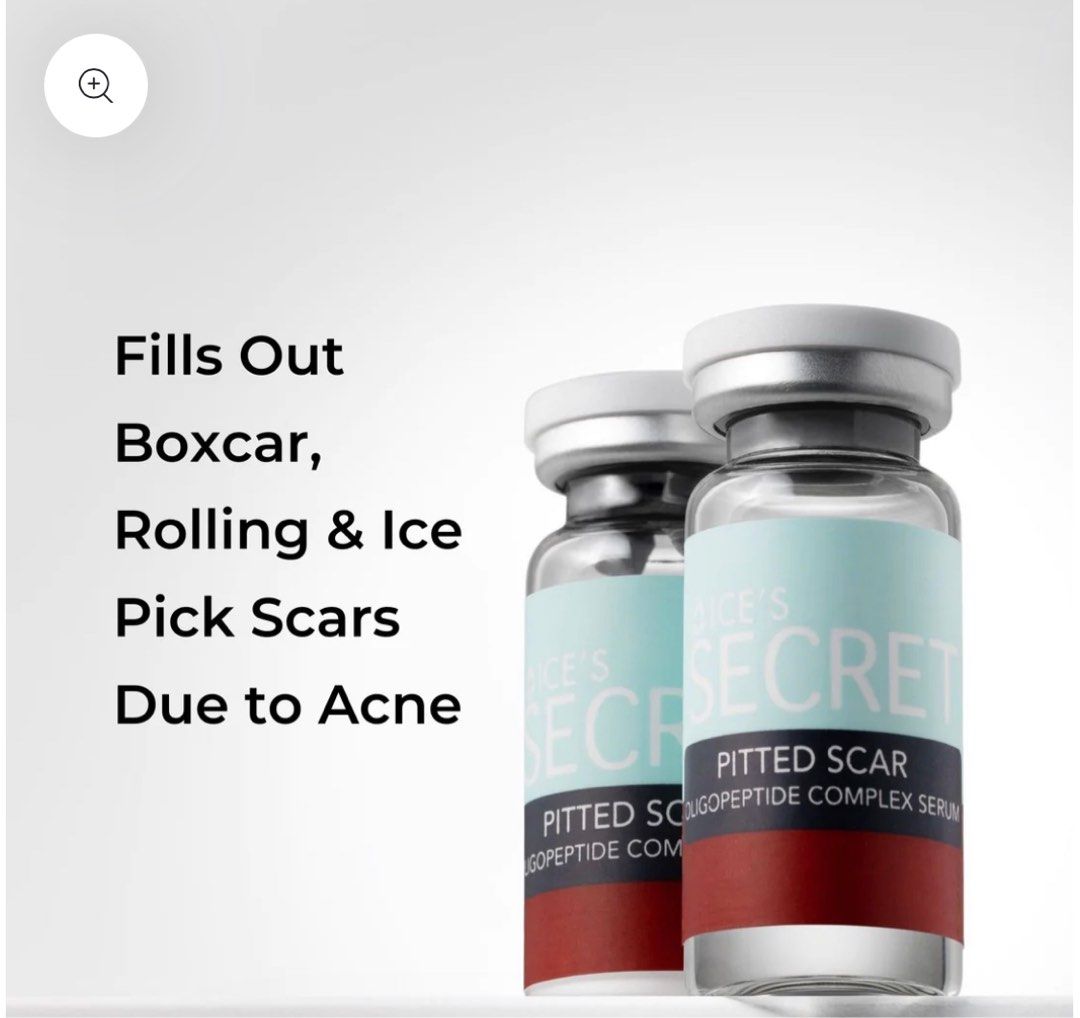 Ice secret pitted scar serum, Beauty & Personal Care, Face, Face Care ...