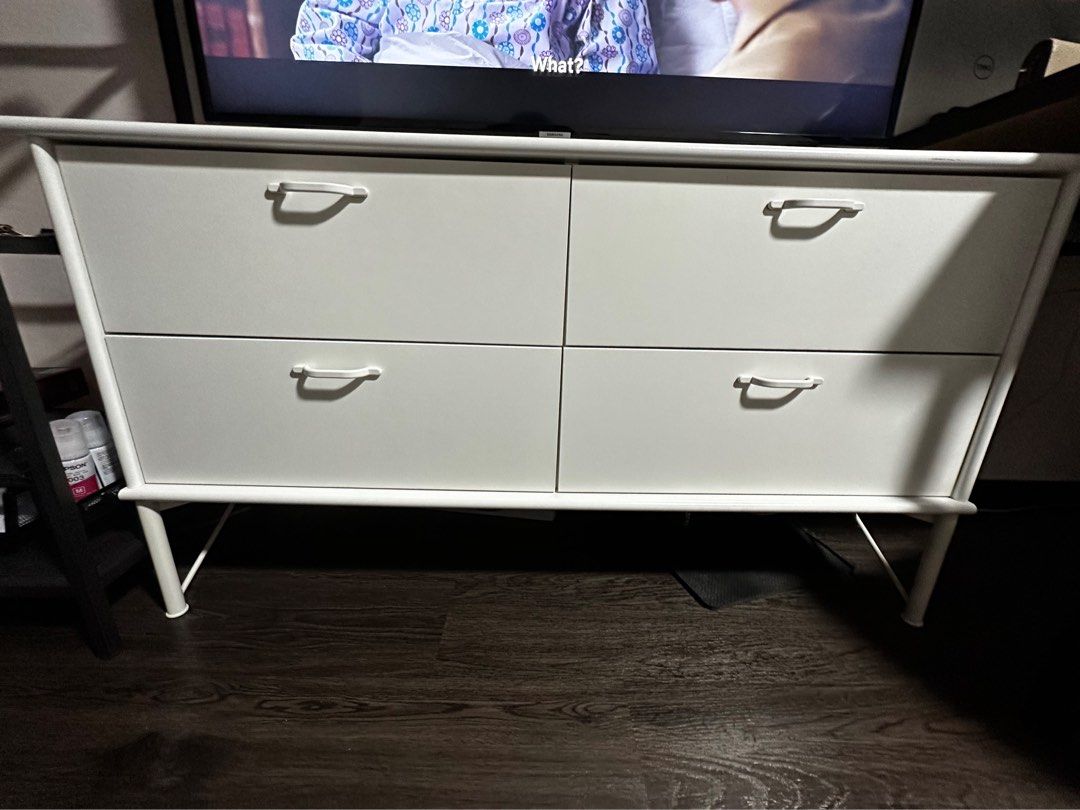 IKEA Musken Chest 4 Drawers (White), Furniture & Home Living, Furniture ...