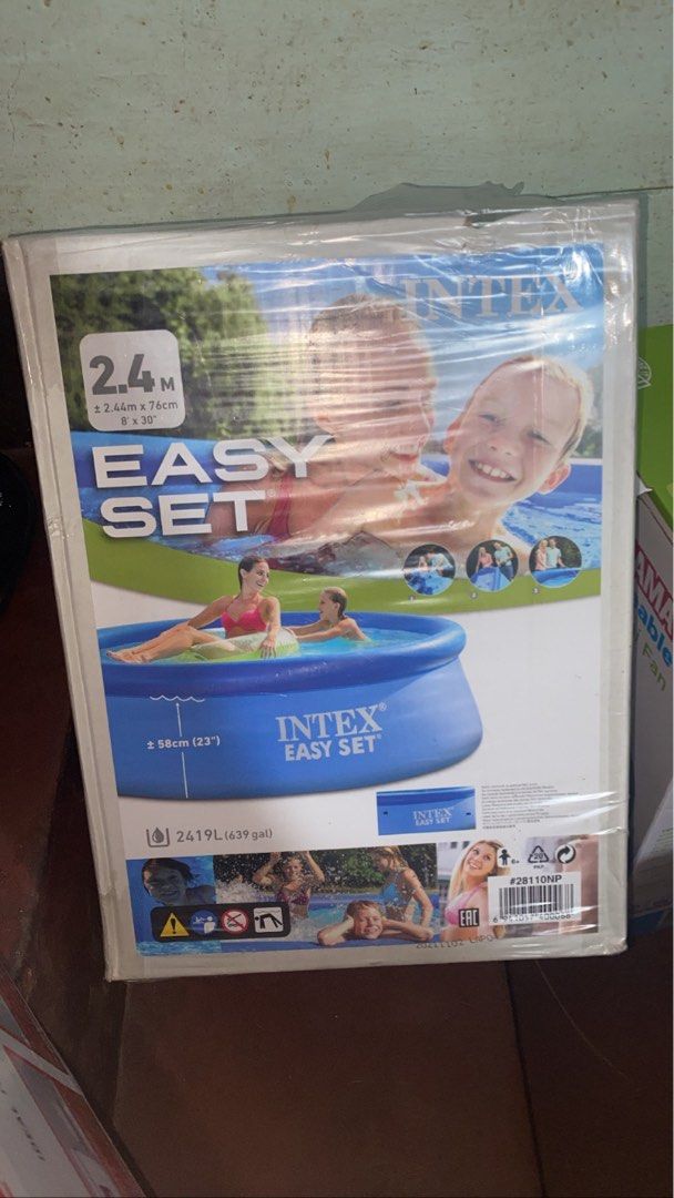Intex Easy Set Inflatable Swimming Pool on Carousell