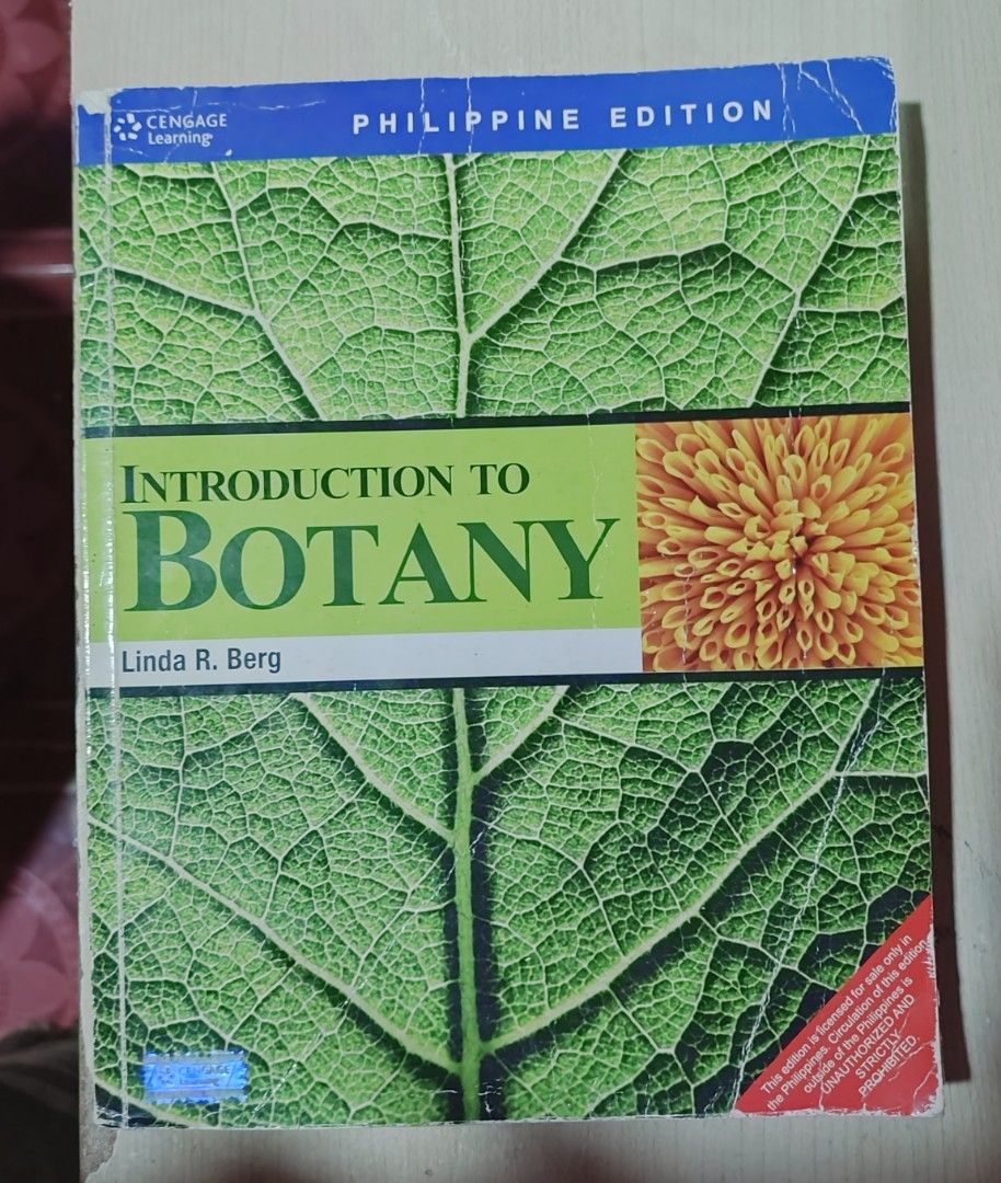 Introduction To Botany Book On Carousell
