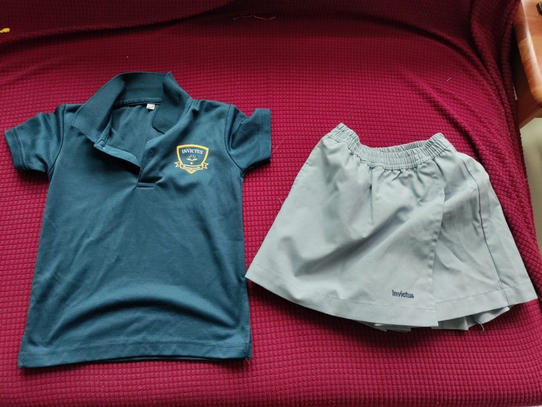 Invictus School uniform, Babies & Kids, Babies & Kids Fashion on Carousell