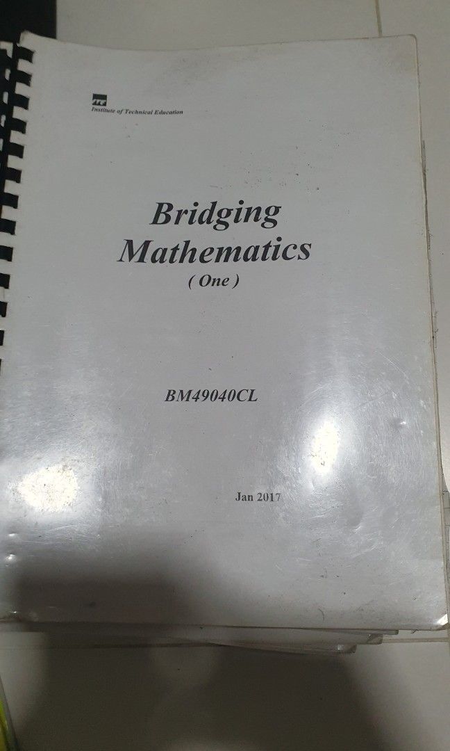 Ite Bridging mathematics book, Hobbies & Toys, Books & Magazines, Textbooks on Carousell