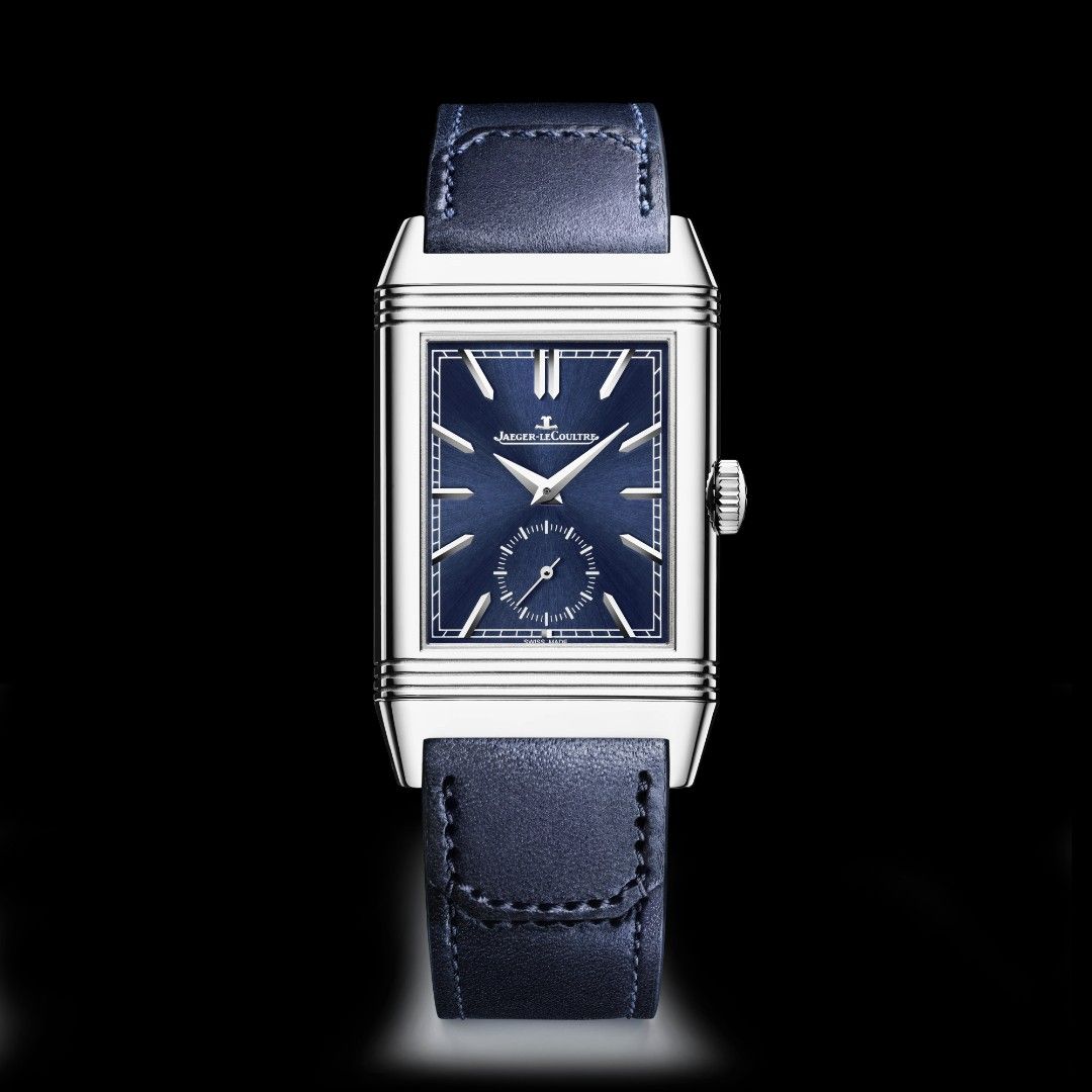 Jaeger LeCoultre JLC Reverso Tribute Duoface Small Seconds in Blue ...