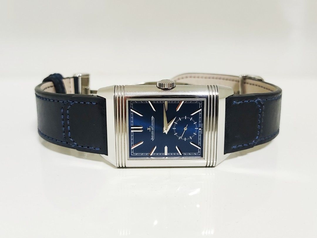 Jaeger LeCoultre JLC Reverso Tribute Duoface Small Seconds in Blue ...
