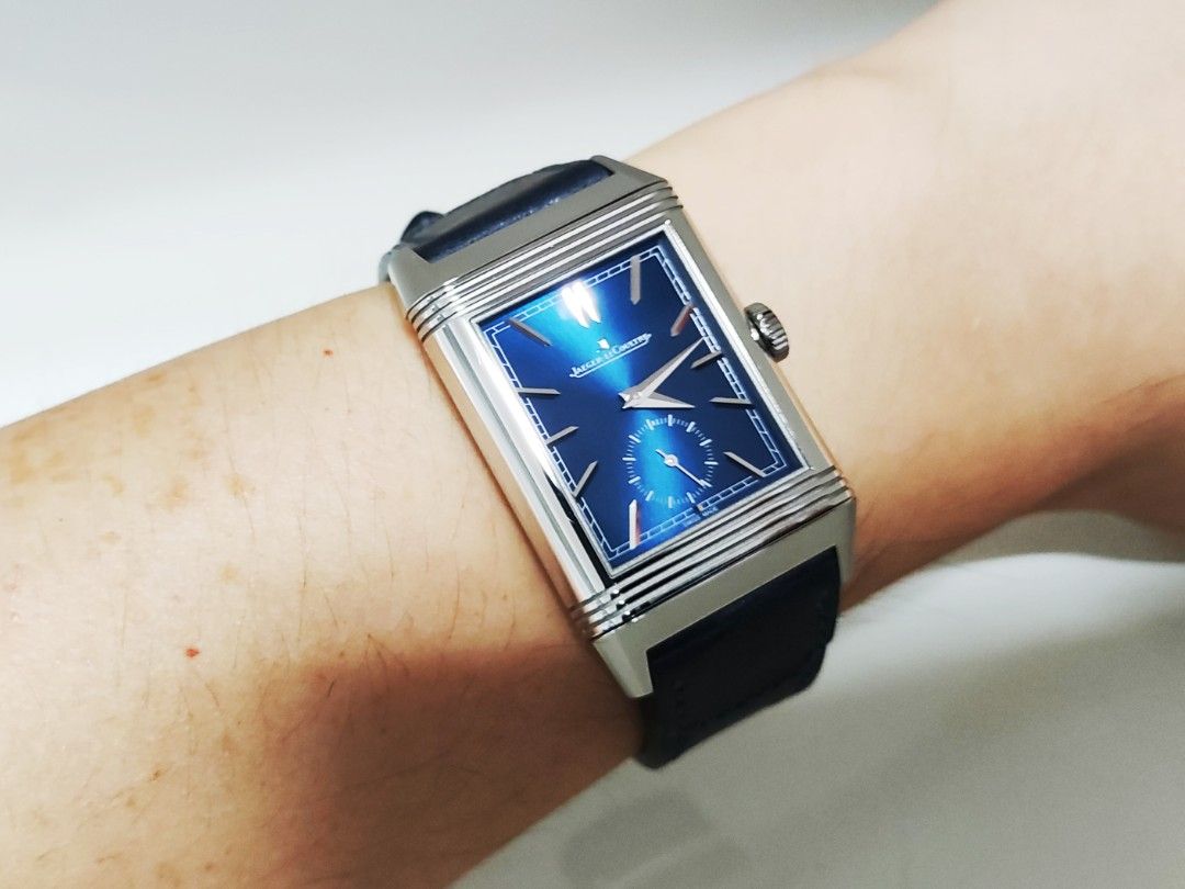 Jaeger LeCoultre JLC Reverso Tribute Duoface Small Seconds in Blue ...