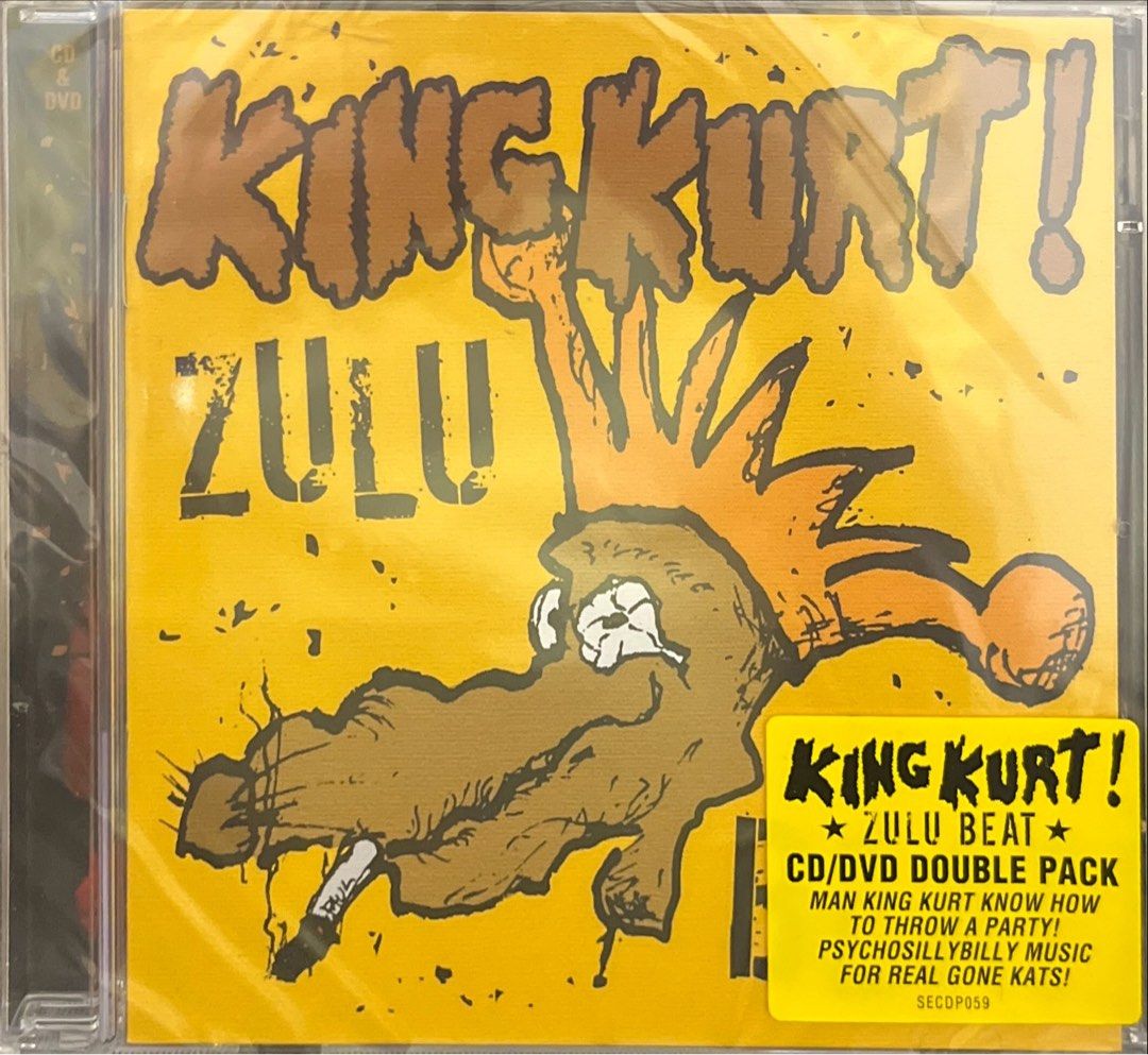 King Kurt: Zulu Beat Deluxe CD+ DVD Edition, Hobbies & Toys, Music ...